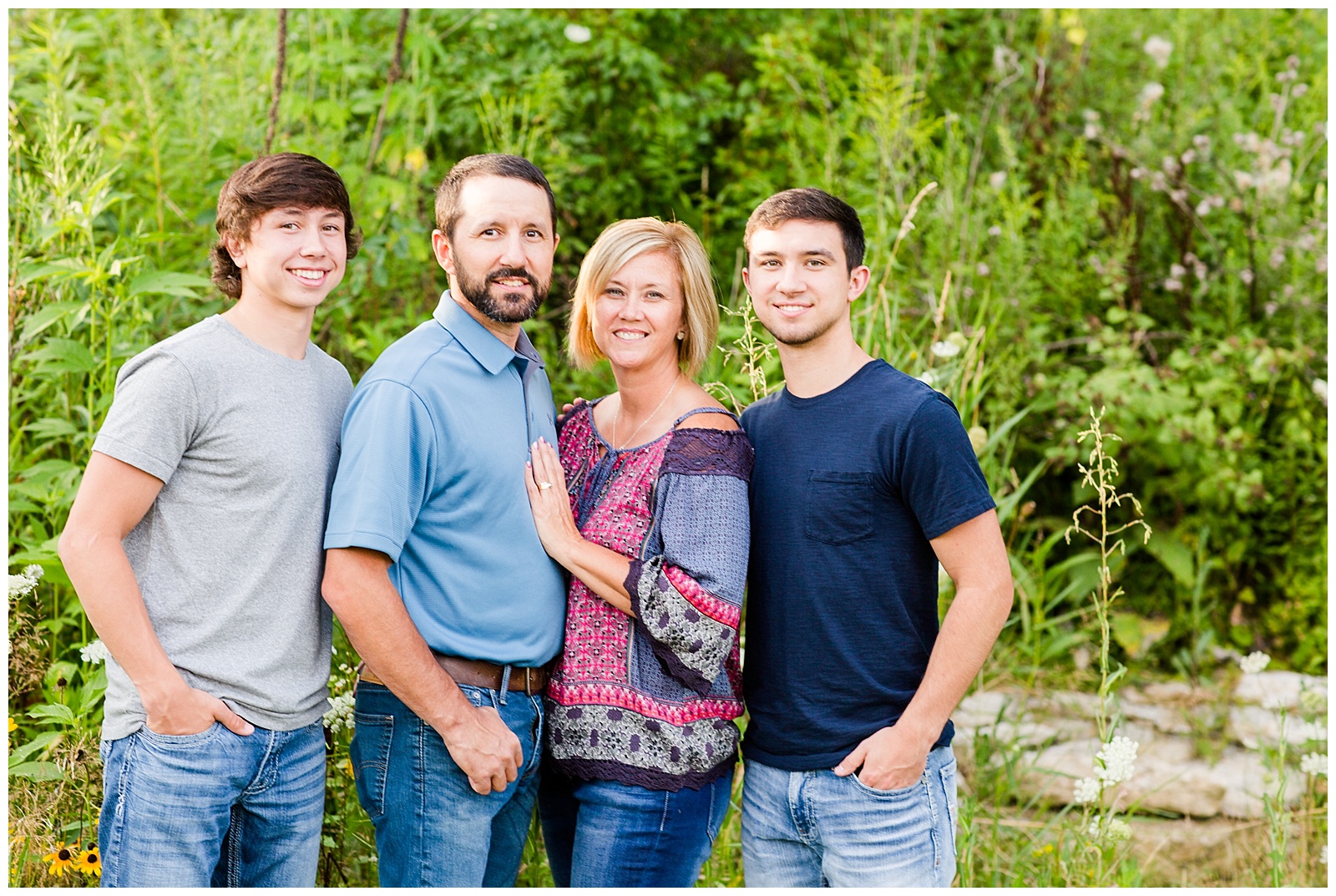 WAUKON SUNSET SESSION | STUBBS FAMILY · Megan Snitker Photography Blog